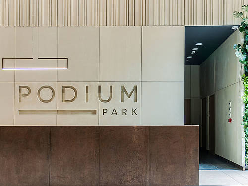 Podium Park, Krakow, Poland | RECKLI - Design your concrete