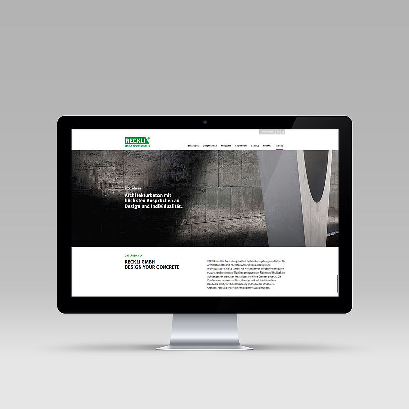 RECKLI – Design your Concrete